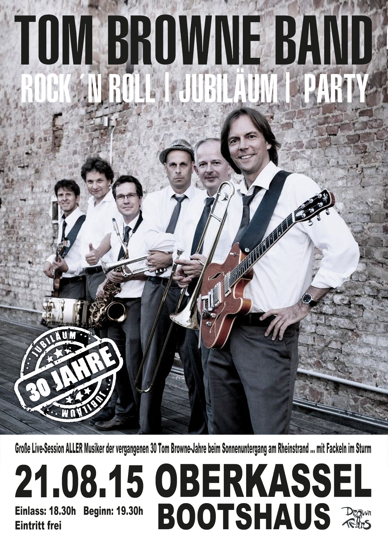 Flyer-Tom-Browne4 « Tom Browne Band